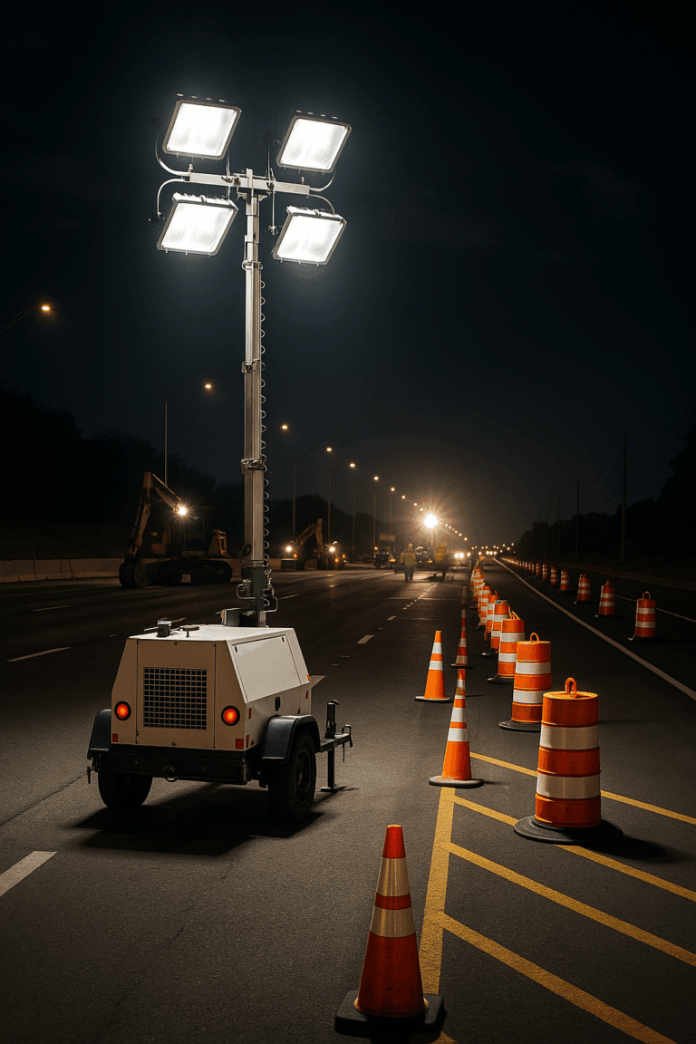 Temporary Site Lighting Installation - Safe & Reliable Site Lighting